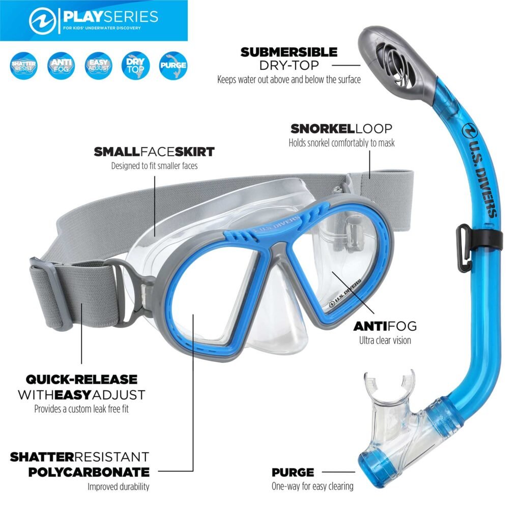 Divers Toucan Jr Kids Mask and Snorkel - fizulllc.com| Online Store